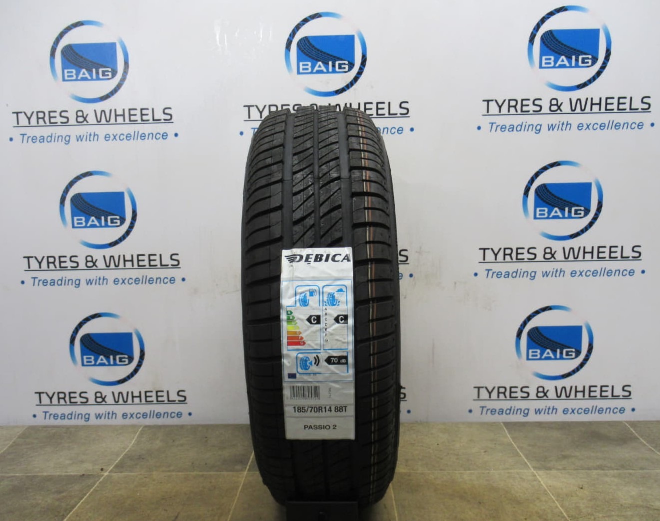 185 70 14 88T DEBICA PASSIO (BY GOODYEAR) NEW TYRES *PREMIUM QUALITY ...